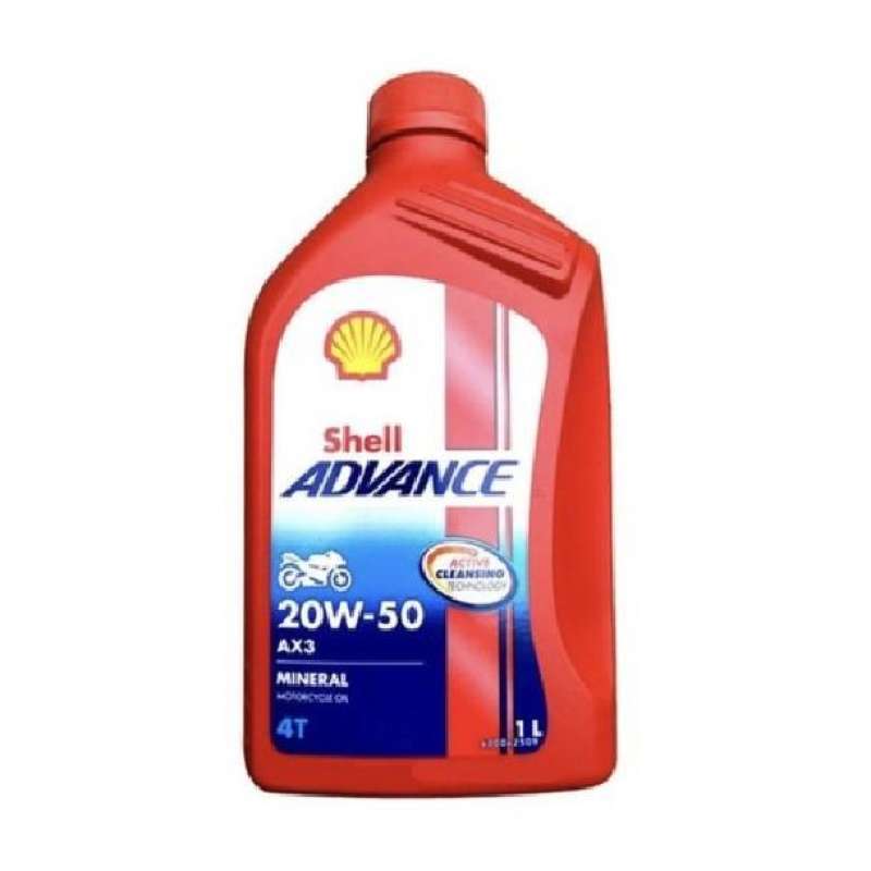 Jual Shell Advance 4T AX3 20W-50 800 ml (Dijamin Asli) di Seller Katamso Jaya Motor - Kampung ...