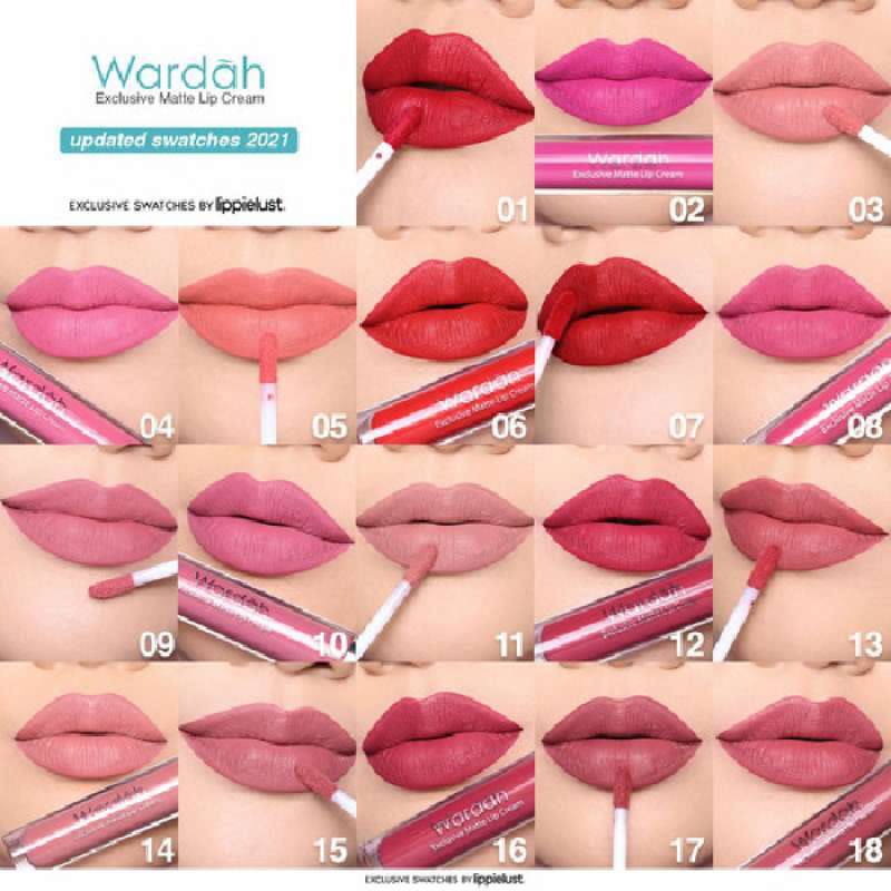 Promo Wardah Exclusive Matte Lip Cream - Warna Intense dan Tahan Lama ...