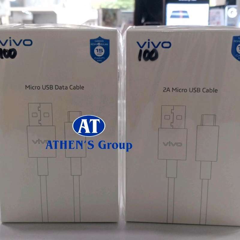 Jual Kabel Data Type B Vivo Original Spesifikasi Original, Murah ...