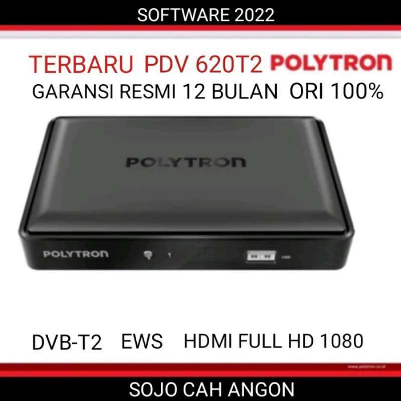 Jual Set Top Box Polytron Pdv 620t2 Stb Dvb T2 Penerima Siaran Tv ...
