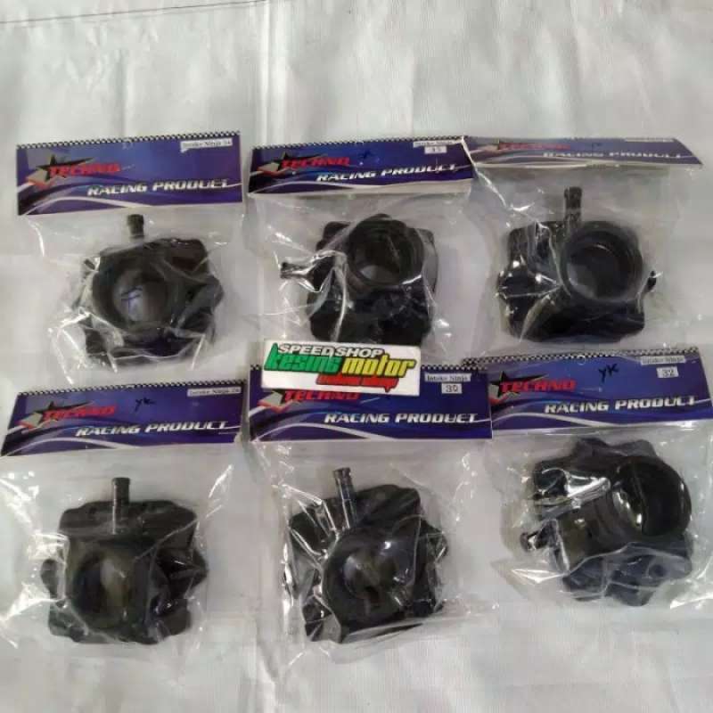 Jual Intek Intake Manifold Manipol Ninja R/rr Merek Techno Karbu 28-38 ...