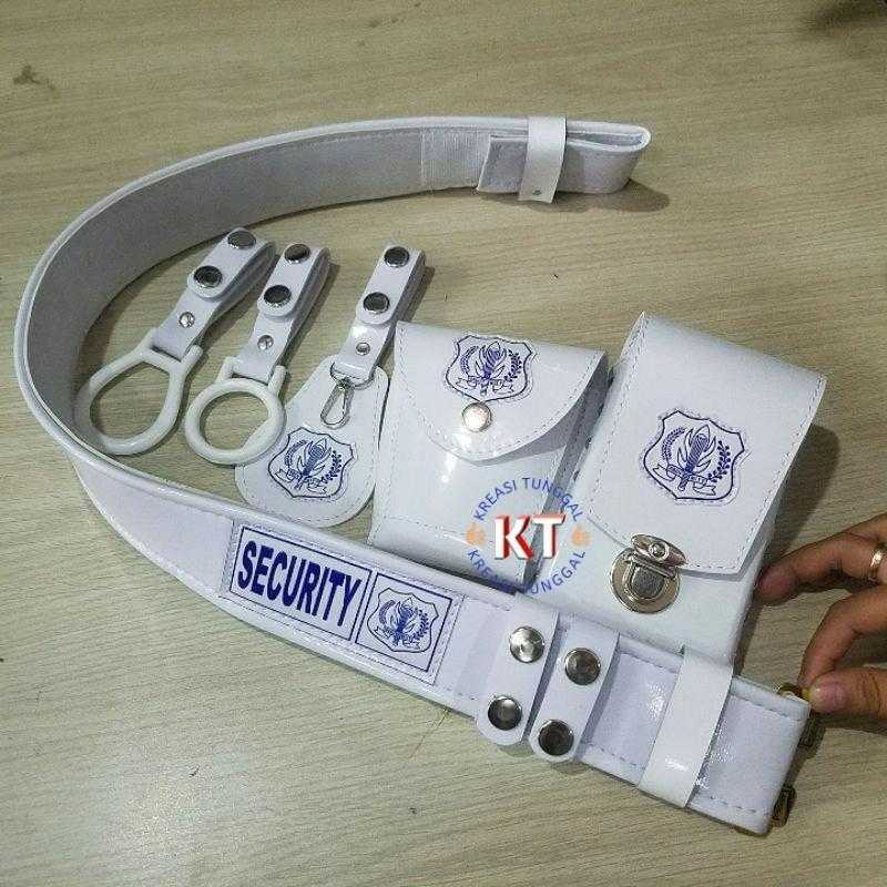 Jual kopel set security kopel satpam lengkap putih - 110cm di Seller ...