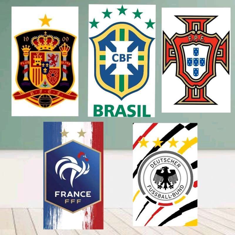 Jual Poster Bola Negara Pildun 2022 1 Paket Isi 5 Pcs di Seller Dagang ...