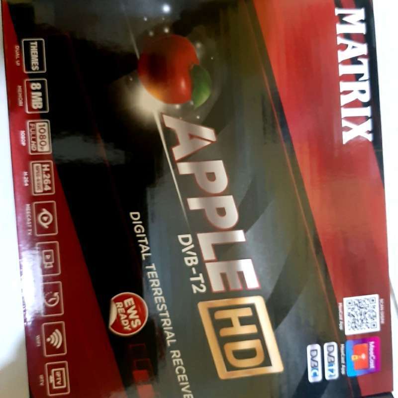 Promo set top box stb MATRIX apple merah Diskon 15% di Seller Braun ...