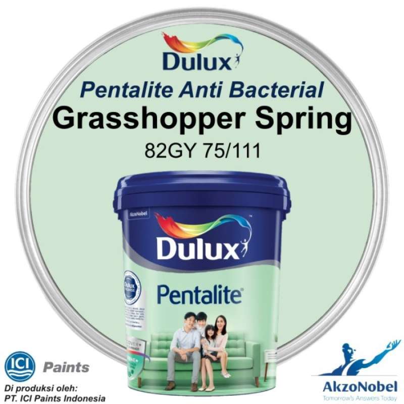 Jual CAT DULUX PENTALITE 2.5 LT - GRASSHOPPER SPRING 82GY 75/111 di ...