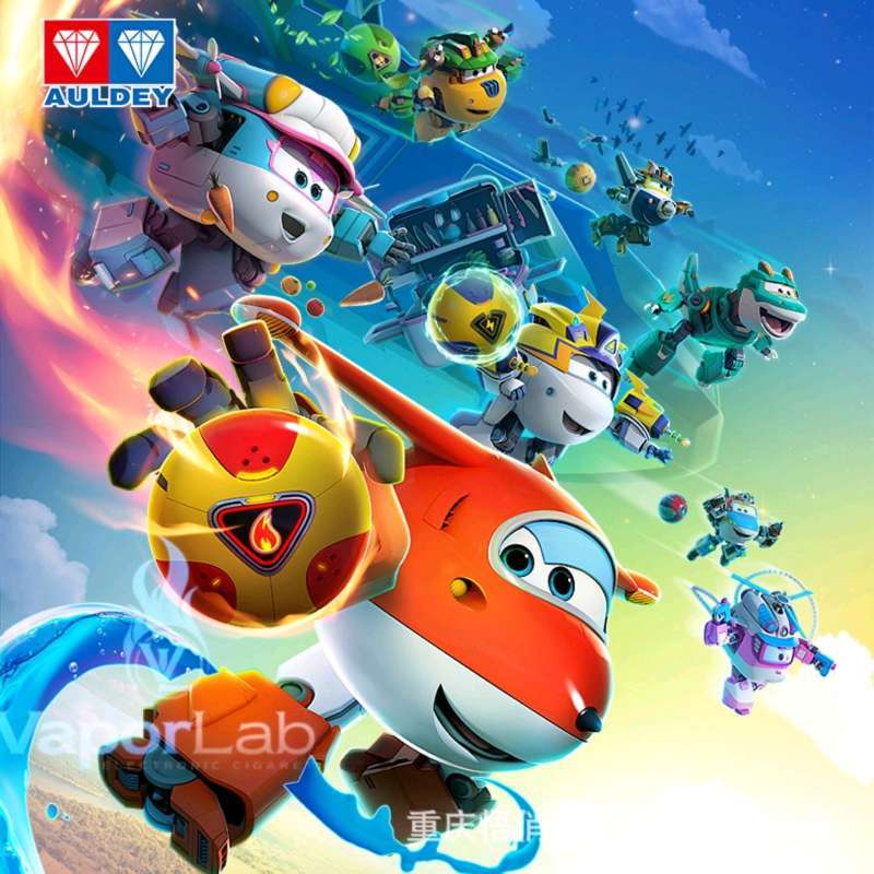 Jual Superwings Jett Auldey Original Mainan Robot Pesawat Transform ...