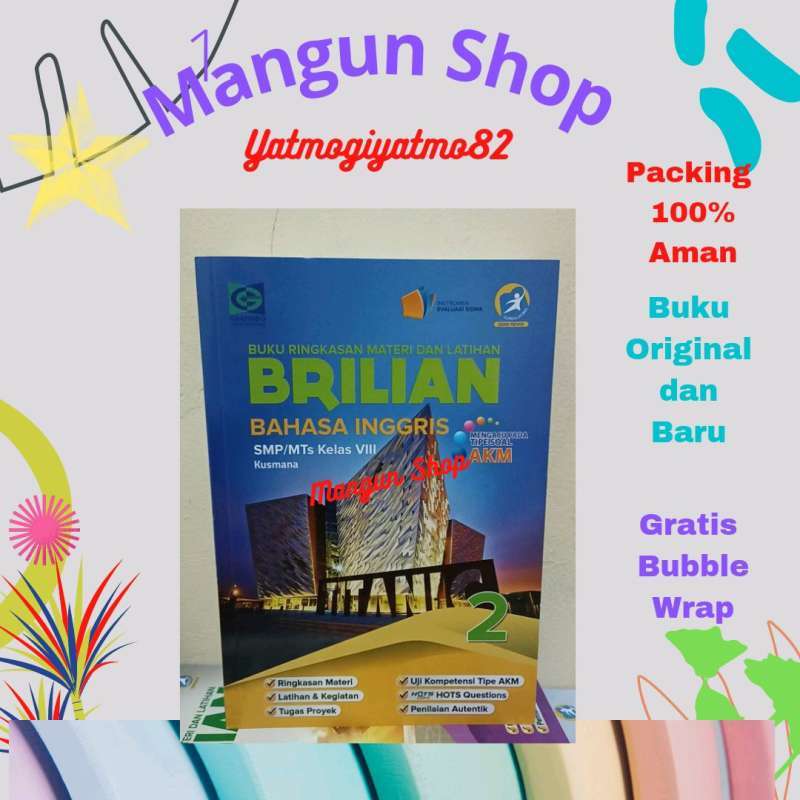Jual Soal Akm Bahasa Inggris Smp Kelas 8 Original Murah - Harga Diskon Mei 2024 | Blibli.com