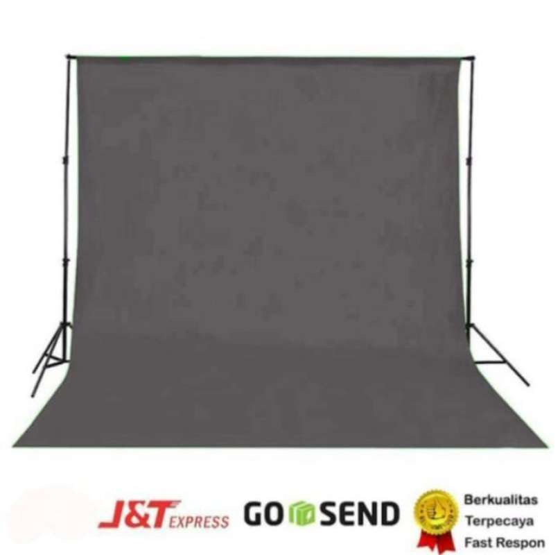 Jual 3 Meter Background Hitam,100 Gsm Kain Furing,kain Spunbond - P 3m ...