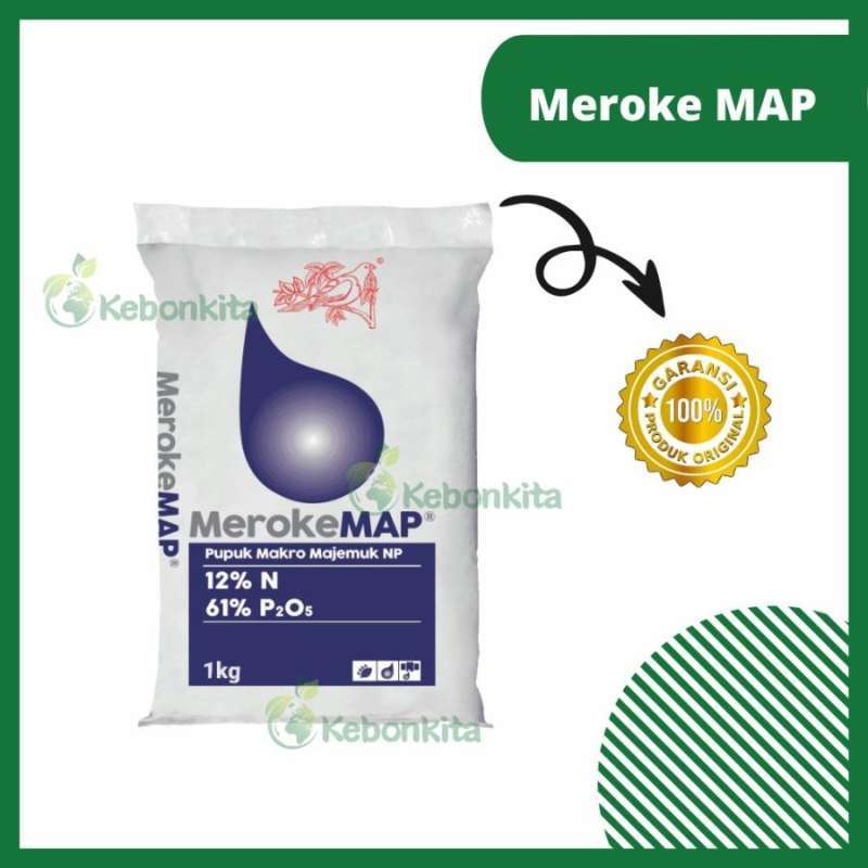Jual Meroke MAP - Pupuk Mono Ammonium Phosphate Hidroponik Grade di ...