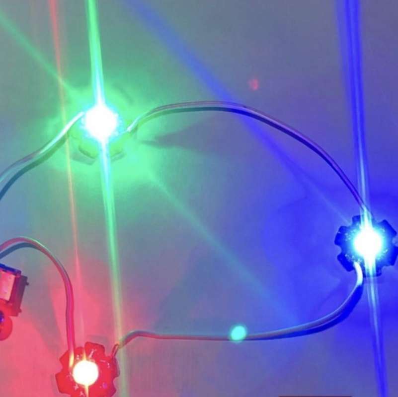 Jual Lampu Led Hpl 1w Rgb - Biru Di Seller King Wijaya Elektronik ...