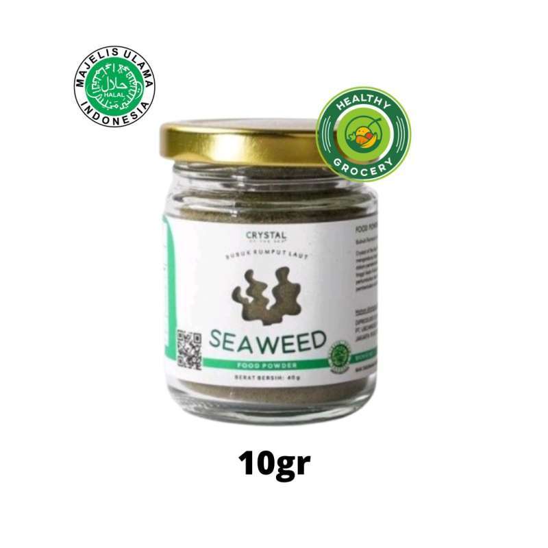 Promo Crystal Of The Sea Seaweed Food Powder / Bubuk Rumput Laut ...