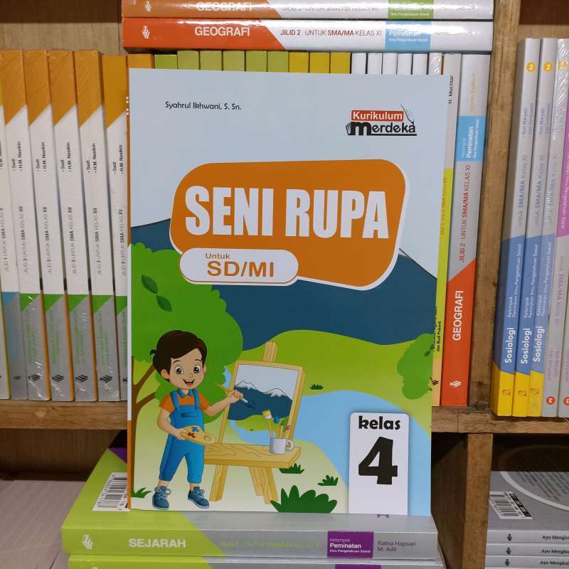 Jual Buku Seni Rupa Kelas 4 SD Kurikulum Merdeka WKJ di Seller Mangun Shop - Kramat, Kota ...