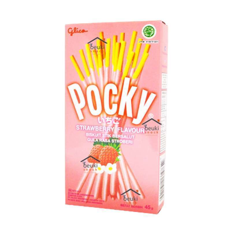 Jual GLICO POCKY STRAWBERRY 45 GR di Seller Mina Swalayan Syariah Official Store - CV. Putra ...