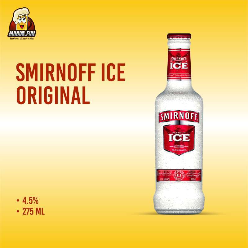 Jual Smirnoff Ice Original Vodka Minuman Alkohol [275 mL] di Seller ...