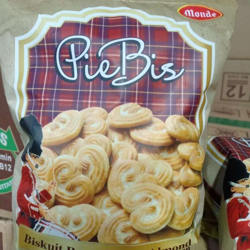 Jual MONDE Biskuit Piebis 190gram Rasa Kacang Almond di Seller TOKO ...