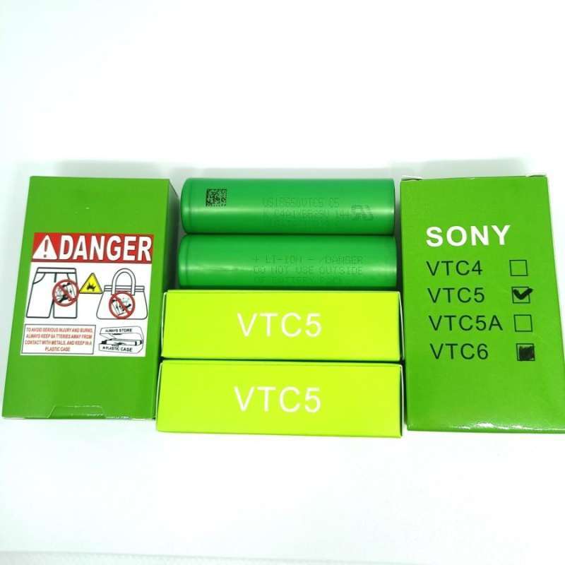 Jual Sony Murata Vtc 5 / Vtc5 2600mah Real Kapasitas Di Seller ...