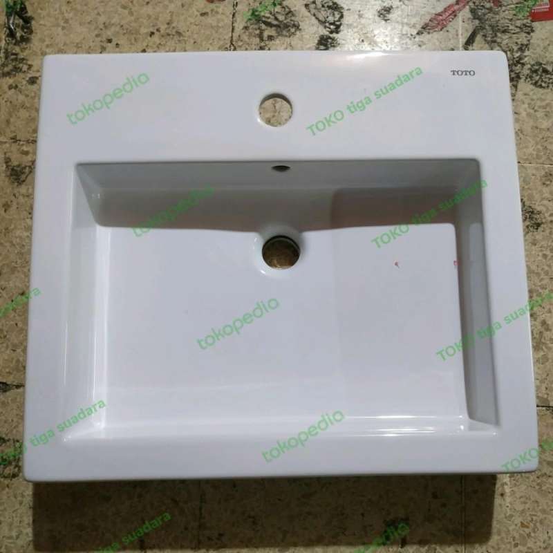 Jual Wastafel Toto Lw 649 Cj/lw649cj Complete Set Feeting All Toto ...