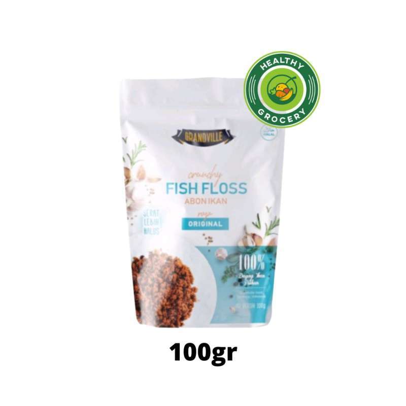 Jual Grandville Crunchy Fish Floss Original 100gr / Abon Ikan Original ...