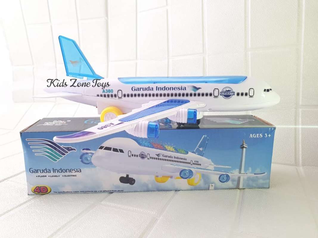 Jual Mainan Anak Pesawat Garuda Indonesia AirBus A380 Garuda Indonesia ...