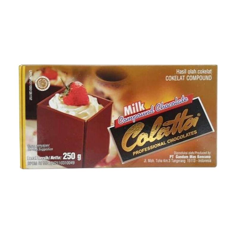 Jual Colatta Milk Chocolate Compound Coklat [250 g] di Seller Dede ...