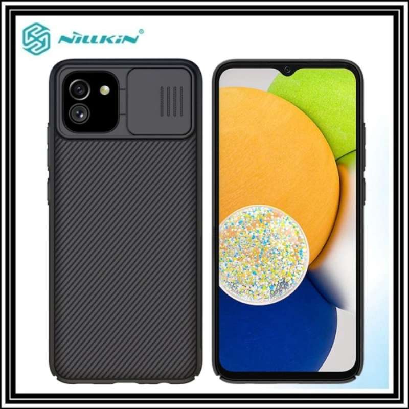 Jual SAMSUNG GALAXY A03 A035F NILLKIN CAMSHIELD ORIGINAL HARD PC CASE ...