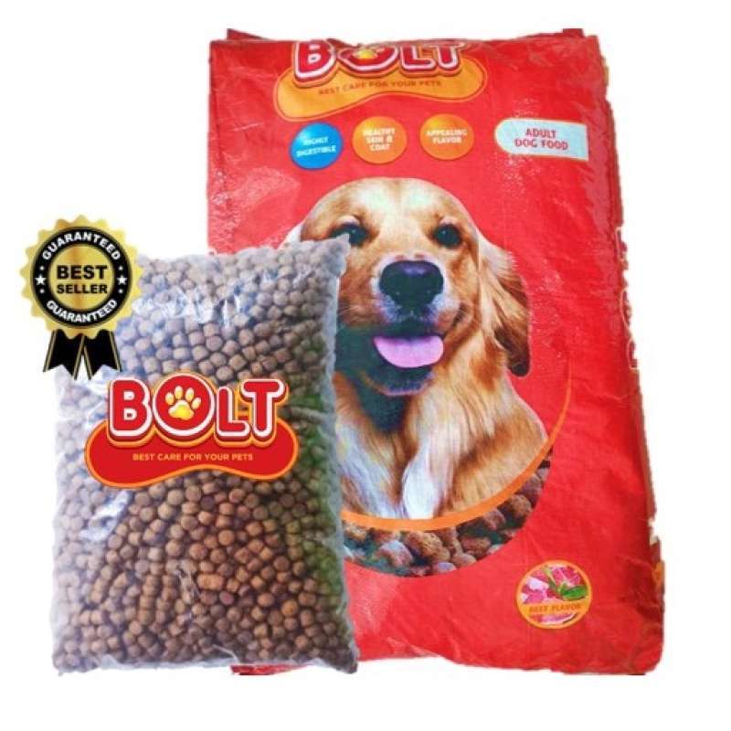 Jual BOLT DOG BEEF MERAH KEMASAN REPACK 500GR | BOLT DOG BULAT KEMASAN ...