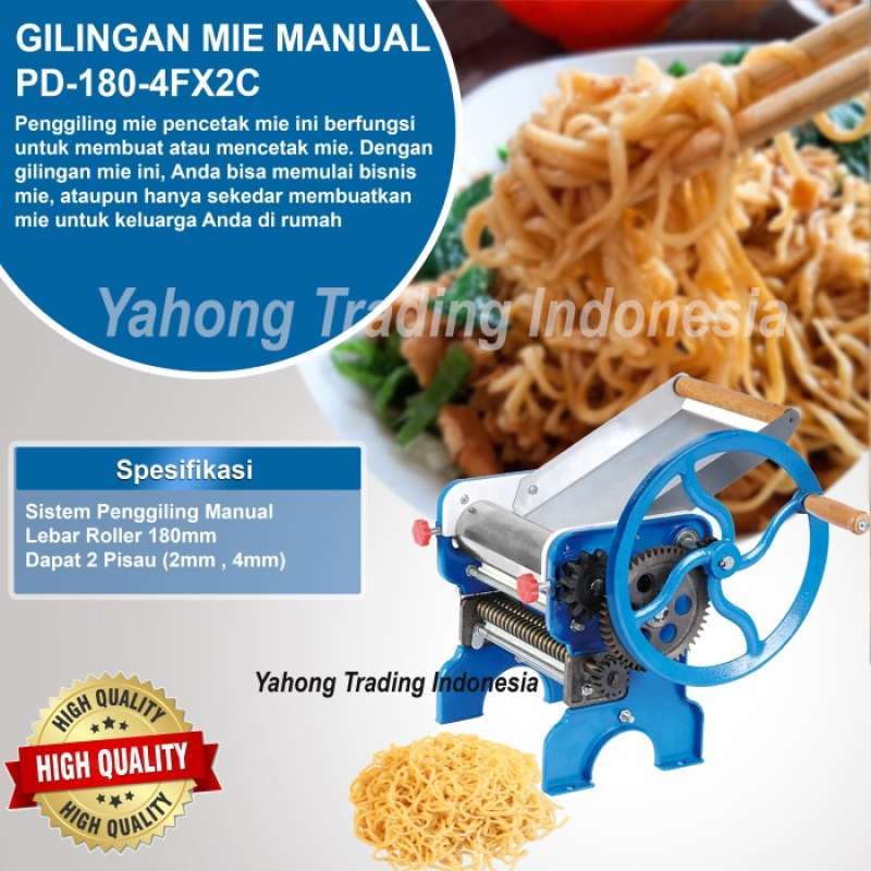 Jual Gilingan Mie Manual Alat Cetak Mie Alat Giling Mie Noodle Maker ...