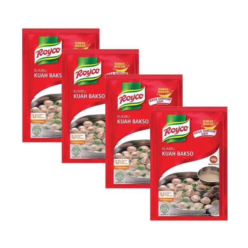 Jual ROYCO Kuah Bakso [100 g / 4 Pcs] 21071237 di Seller Unilever Food ...