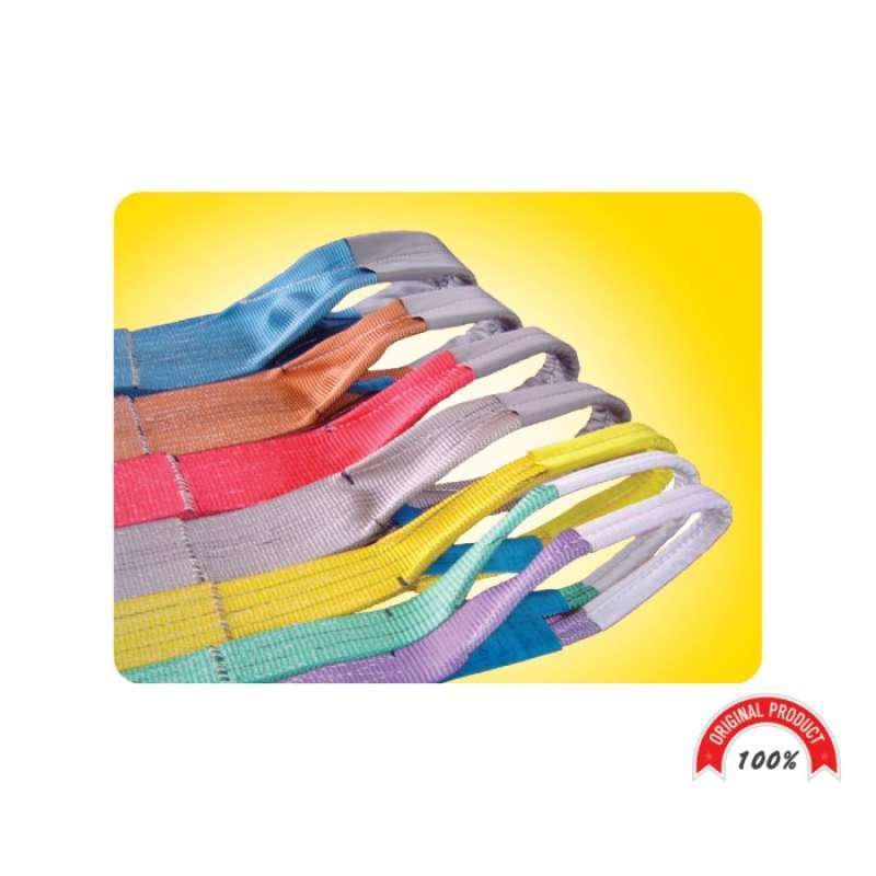Promo Webbing Sling / Webing Sling / Tali Angkat 3 Ton x 3 Meter Promo ...