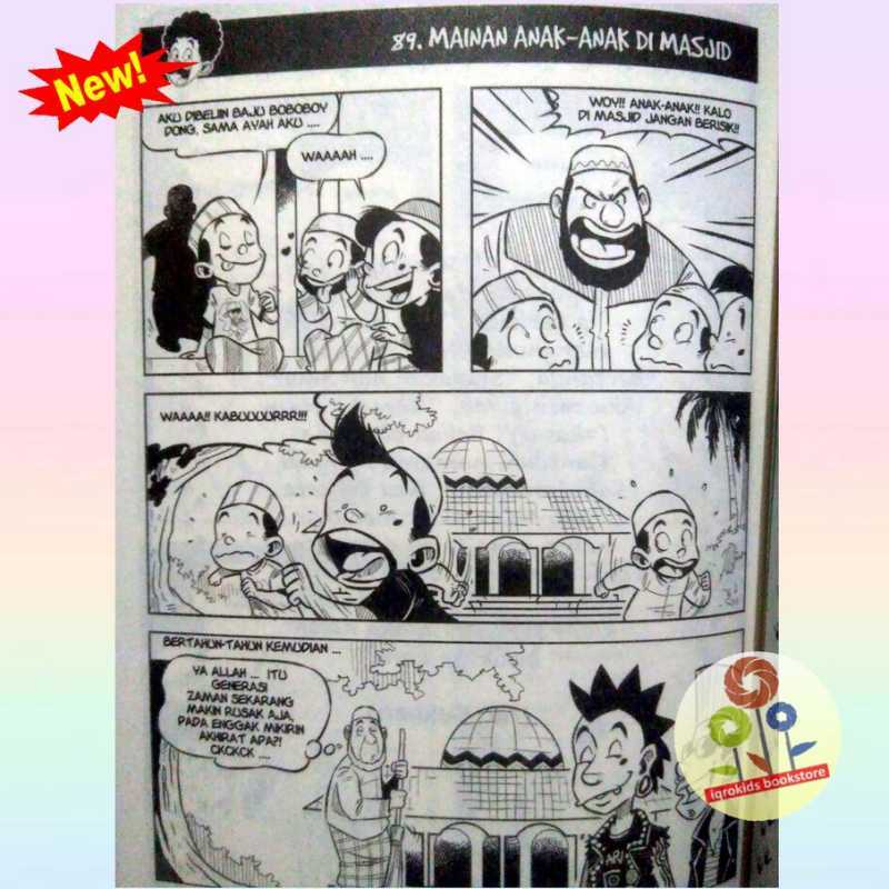 Promo Komik 100 Kebiasaan Nabi Seri 2 Diskon 24% Di Seller Iqrokids ...