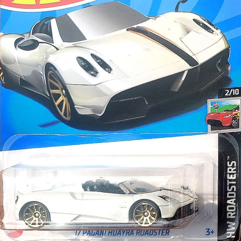 Jual Hotwheels 17 Pagani Huayra Roadster 2023 Putih Di Seller