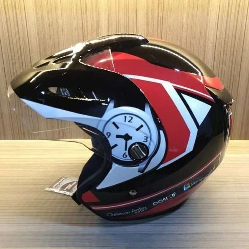 Promo HELM MOTOR SNI HALF FACE DEWASA VIRTUE POSITIF ORIGINAL ANTI ...