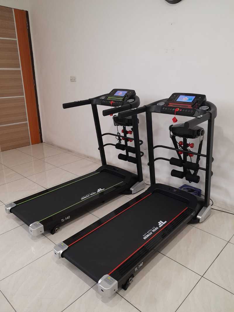 Promo Treadmill Tl-140 Total Fitness + Massage, Bluetooth, Wifi - Hijau ...