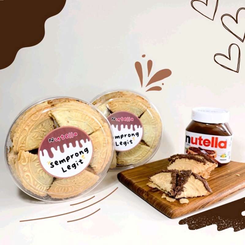 Jual Semprong Legit Isi Nutella - Kue Semprong Nutella- Harga Semprong ...