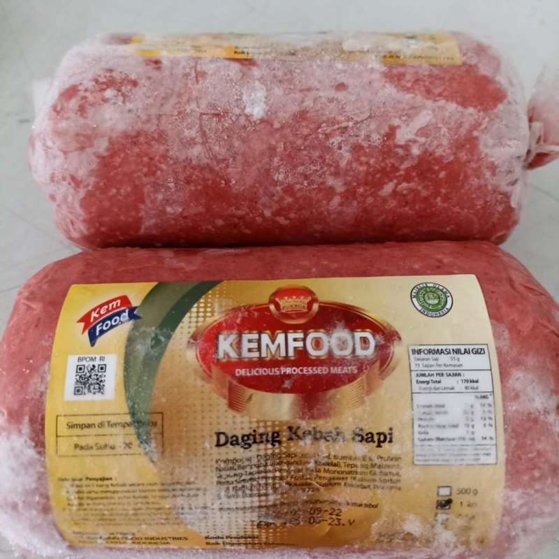 Jual Daging Kebab Kemfood 1Kg di Seller Green Frozenfood - Kab. Sleman ...