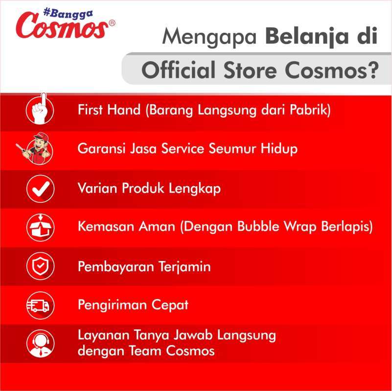 Promo Cosmos Cb-180 F Trinity Blender 1.5 L Diskon 3% Di Seller Cosmos ...