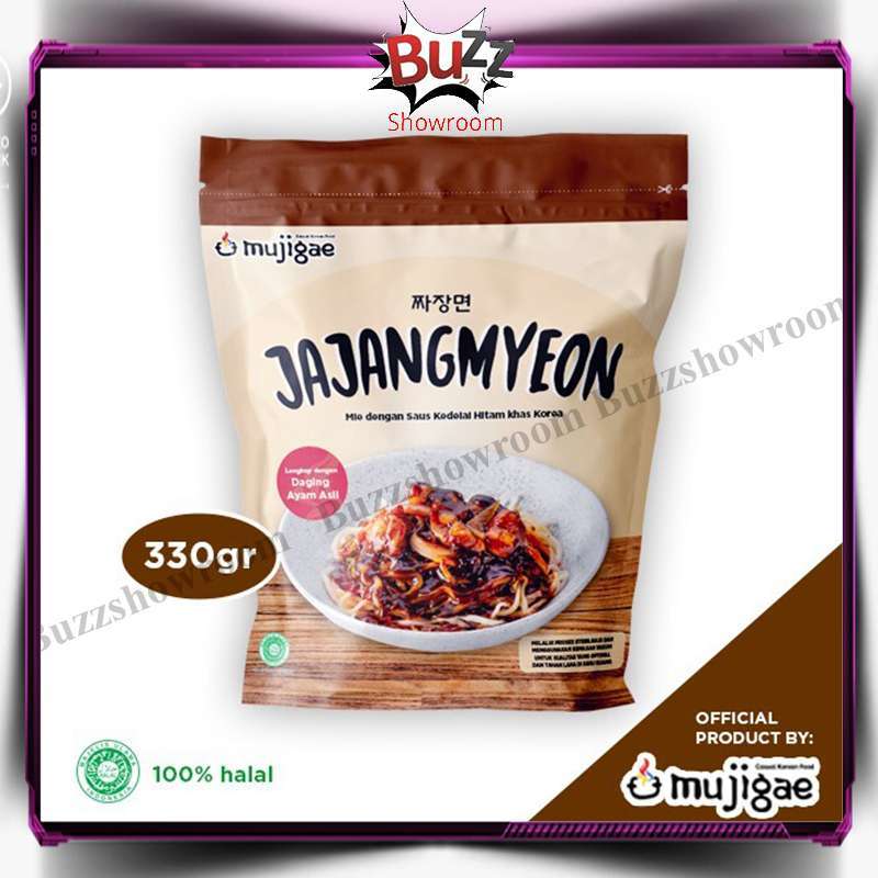 Jual Jajangmyeon Mujigae Korea Black Noodle Korean Food [330 g] di ...