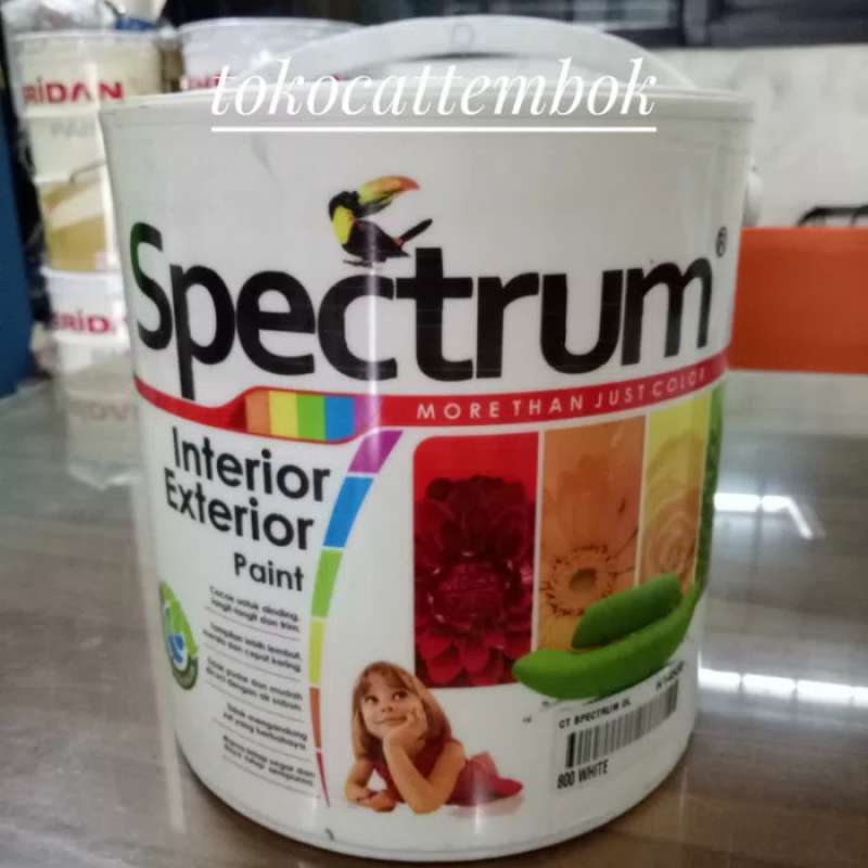 Jual Cat tembok Spectrum @ 3.78 L - warna warni di Seller Taylaa Shop ...