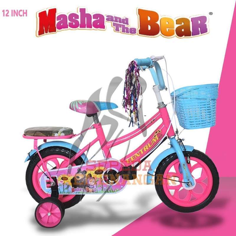 Jual Sepeda Anak Mini Ban Eva Masha And The Bear Mini Princess Ukuran ...