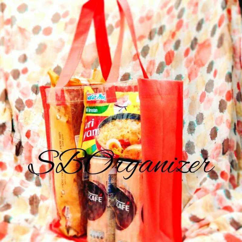 Jual Tas Spunbond Tali/tas Kain Spondbond/tas Puring L Tas Promosi Di ...