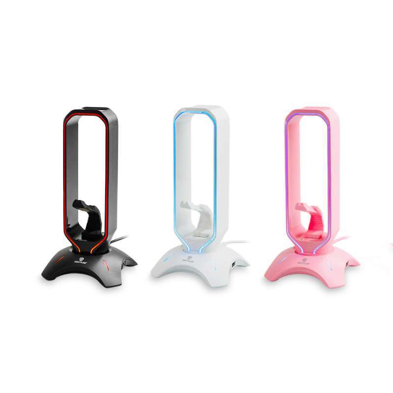 Jual Headset Stand Rexus Bungee J3 RGB with USB Hub - Rexus Headset ...