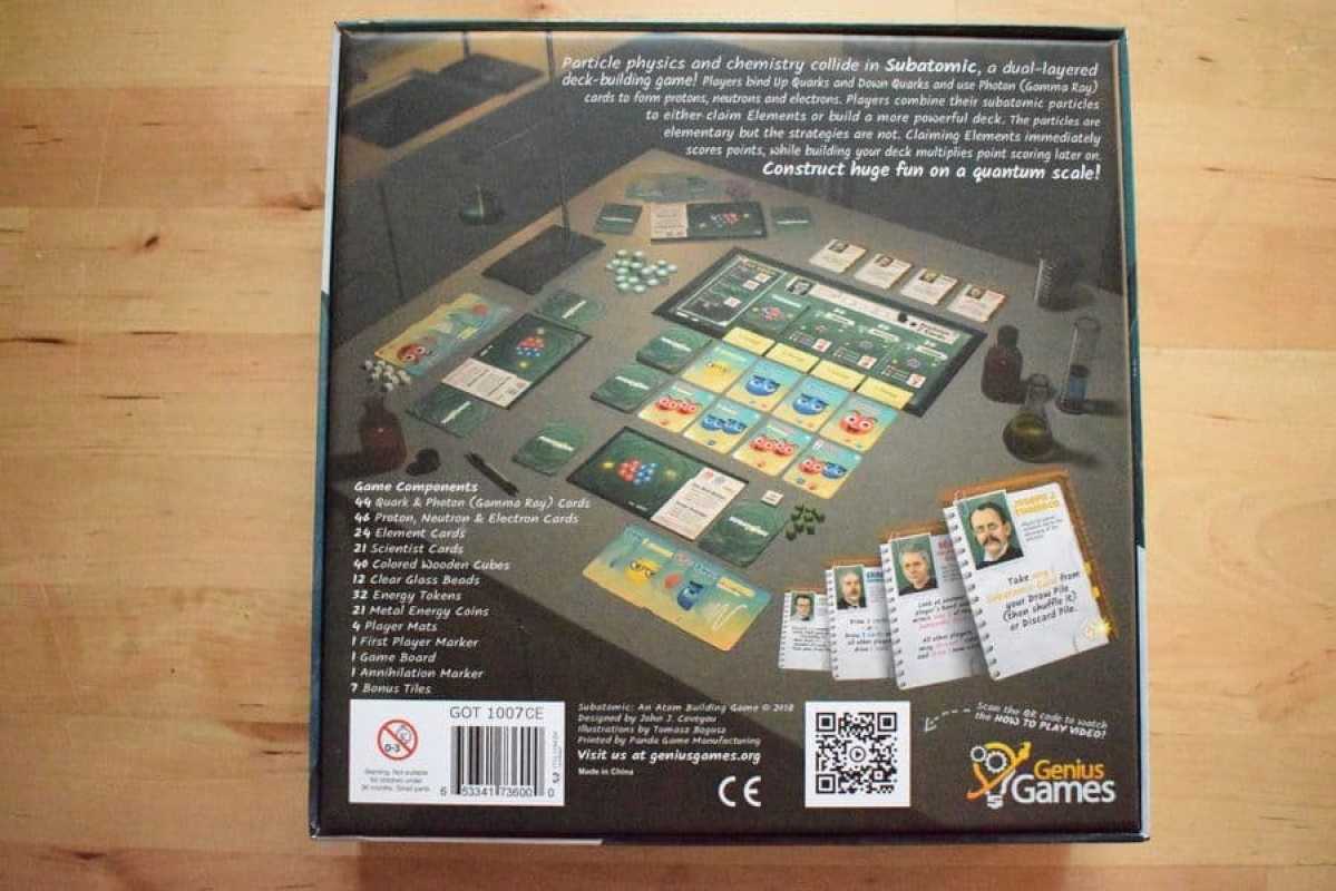 Promo Subatomic An Atom Building Game Board Game Diskon 2% Di Seller ...