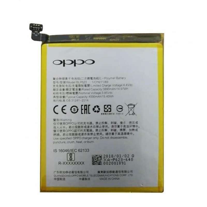 Promo Baterai Batere Batt Battery Oppo F3 Plus Blp623 Blp 623 Original ...