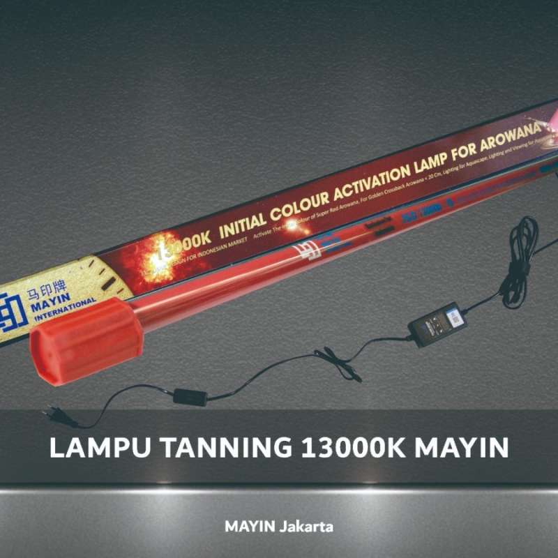 Jual Mayin Lampu Tanning 13000k - 112cm - Super Red - Aquarium ...