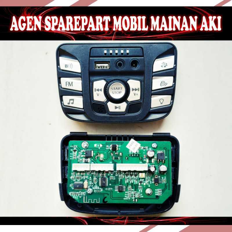 Jual Ready Tombol On Off + MP3 USB Musik Silver Model 2 Socket 3 Mobil ...