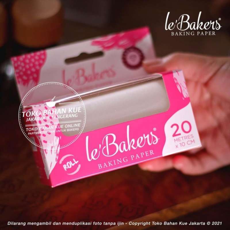 Jual Le Bakers Baking Paper 10cm X 20m Roll Kertas Roti Parchment ...