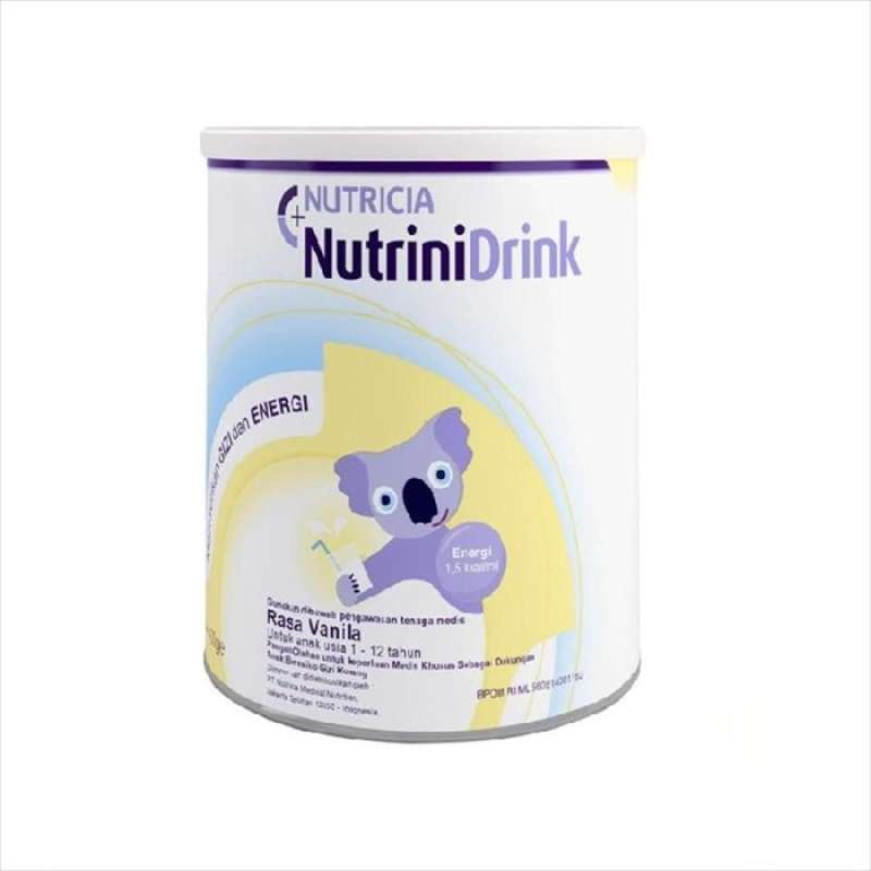 Jual Nutricia Nutrinidrink Susu Powder Vanilla - 400 Gr Di Seller ...