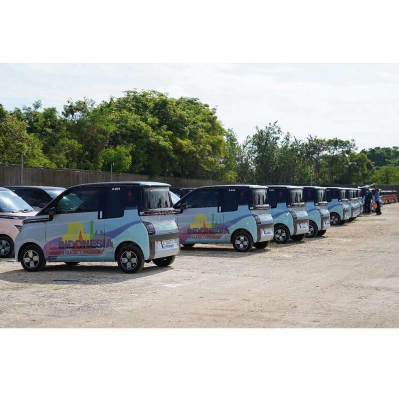 Jual Wuling Air Ev Long Range Ex Ktt G20 Bali Mobil - Peach Pink ...