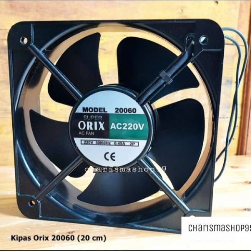 Jual cooling fan / kipas fan ORIX 20060 AC 220v bearing - 20cm taiwan di Seller NEW VISION ...