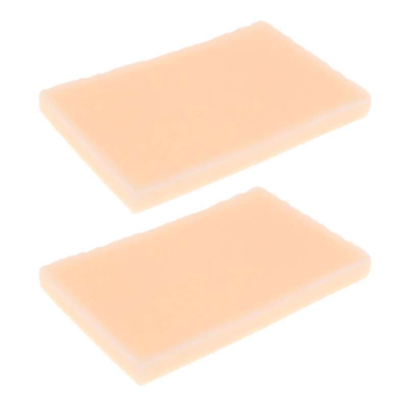 Jual 2x TPE Surgery Injection Suture Training Pad Practice Human Skin ...